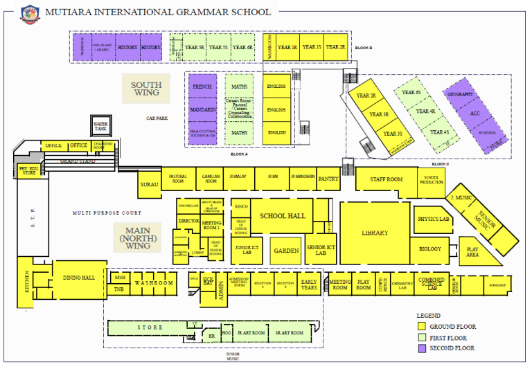 School Layout - Mutiara International Grammar School
